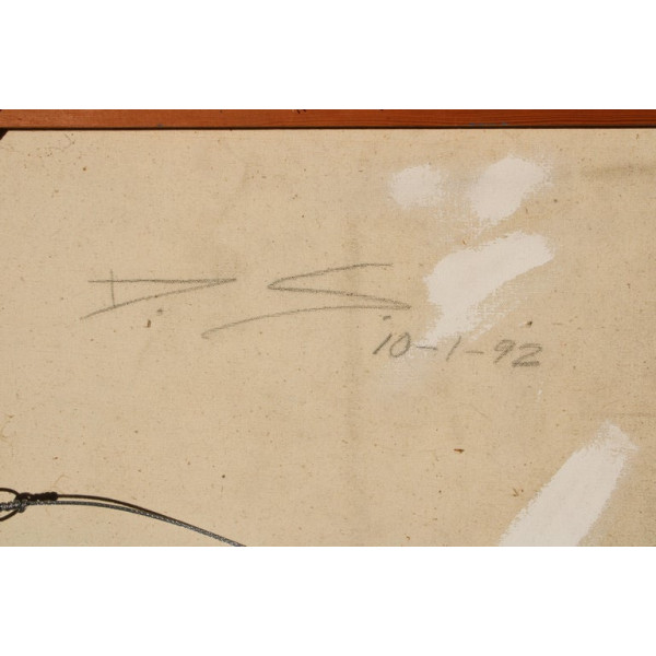 Abstract painting by Dave Seabury, You Wouldnt Listen – Ventura